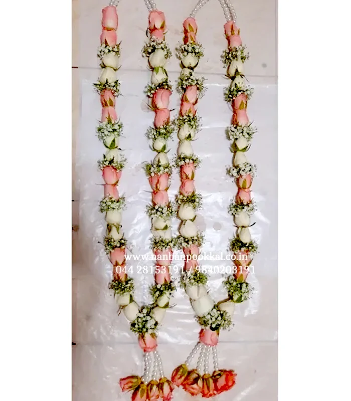 Rose garland for indian wedding 60 photos - Astyledwedding.com