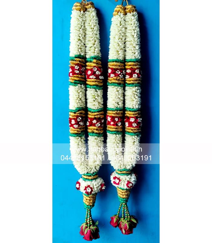 Flower Garlands | Nanban Pookkal - Biggest Fresh Flower Wedding Garland ...
