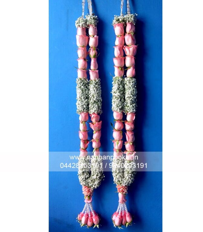 Flower Garlands | Nanban Pookkal - Biggest fresh flower Wedding Garland ...