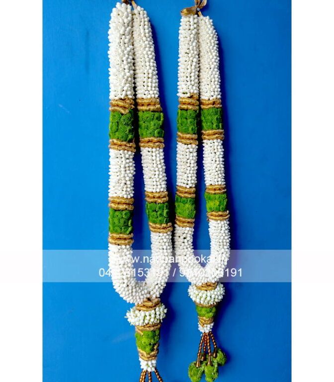 Flower Vasakal Maalai | Nanban Pookkal - Biggest fresh flower Wedding ...